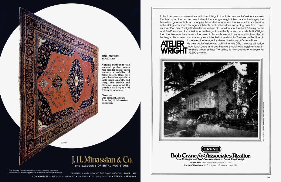 J. H. Minassian & Co. | Architectural Digest | JUNE 1980
