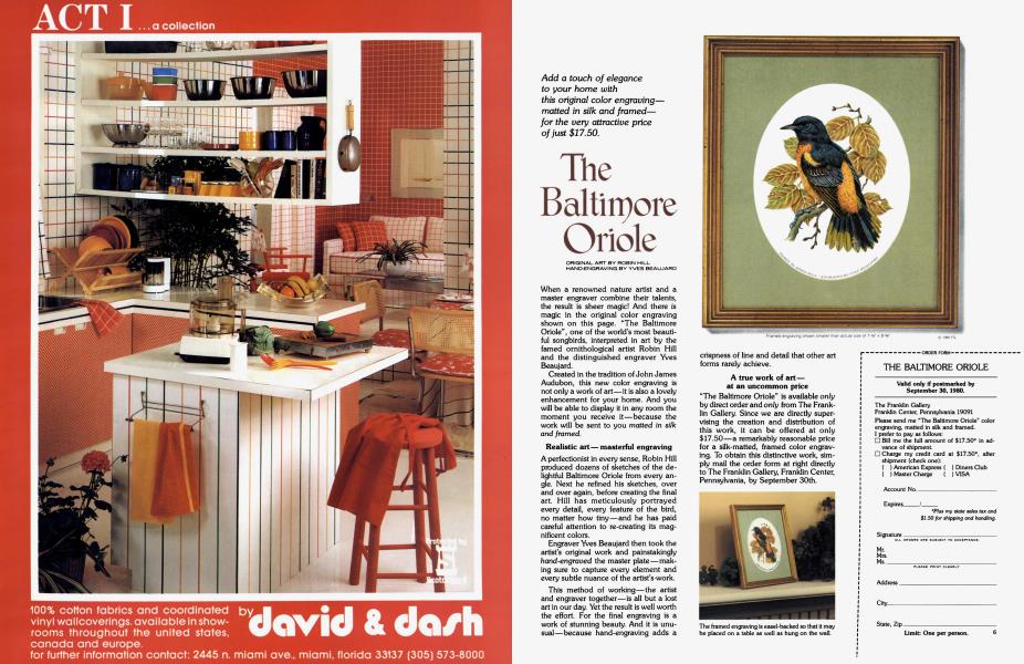david & dash | Architectural Digest | SEPTEMBER 1980