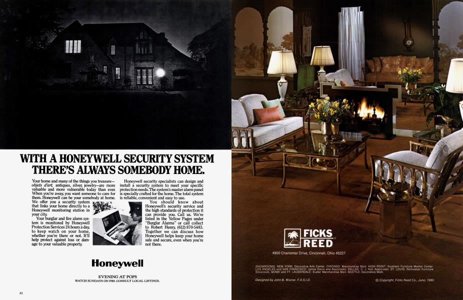 FICKS REED® | Architectural Digest | SEPTEMBER 1980