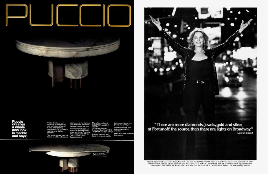 PUCCIO | Architectural Digest | OCTOBER 1980