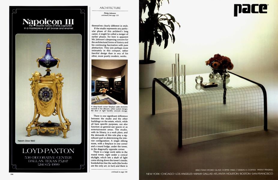 pace® | Architectural Digest | NOVEMBER 1980