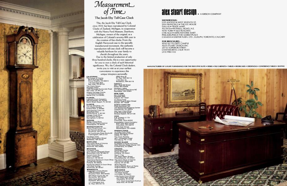 alex stuart disign | Architectural Digest | DECEMBER 1980