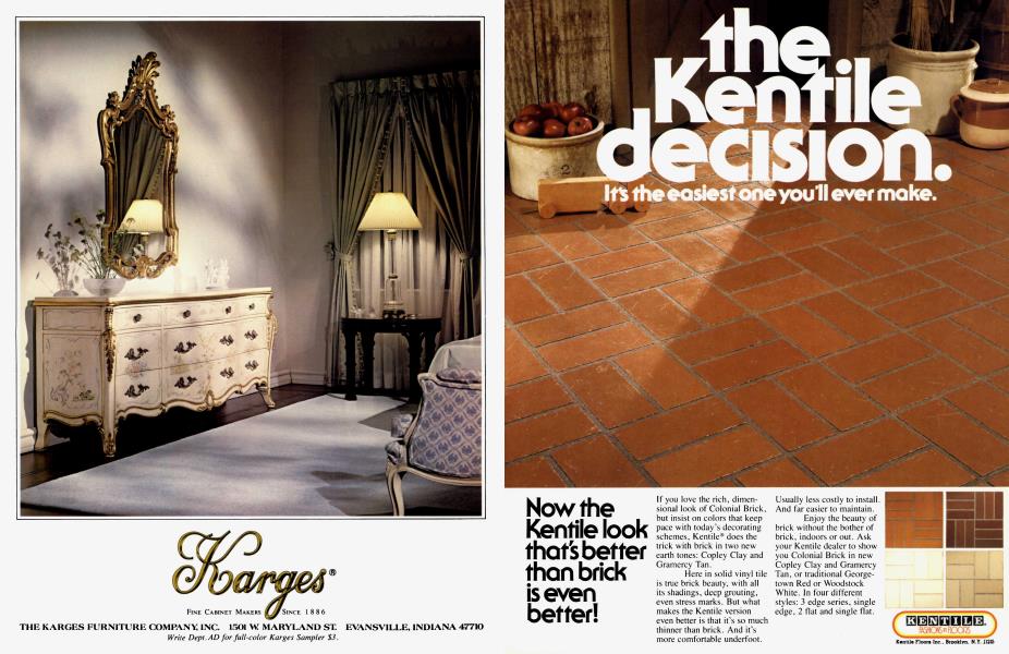 KENTILE® | Architectural Digest | DECEMBER 1980