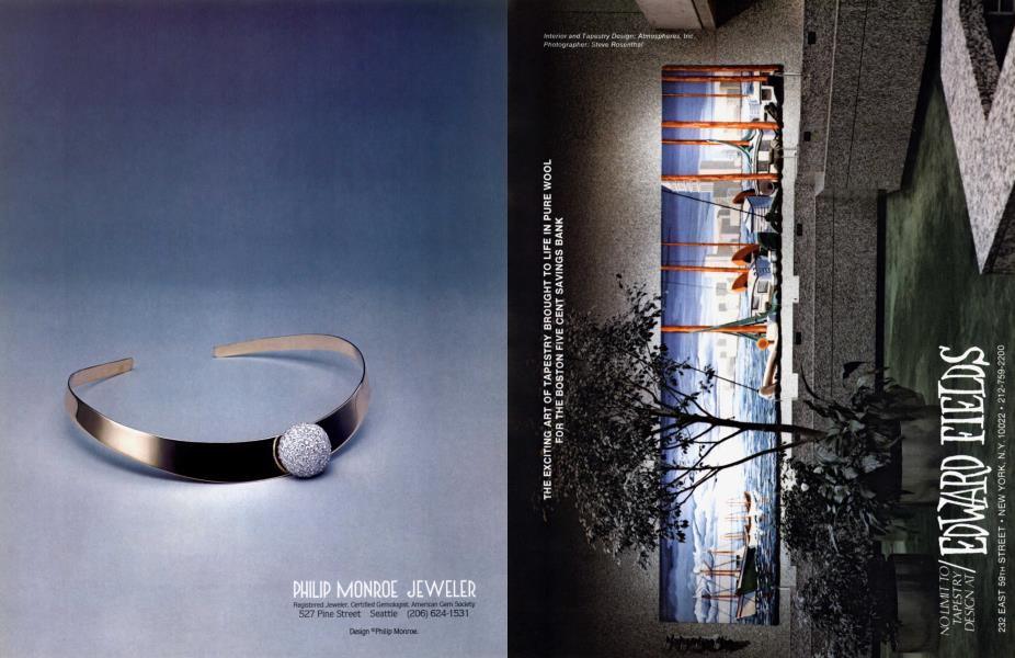 EDWARD FIELDS | Architectural Digest | DECEMBER 1980