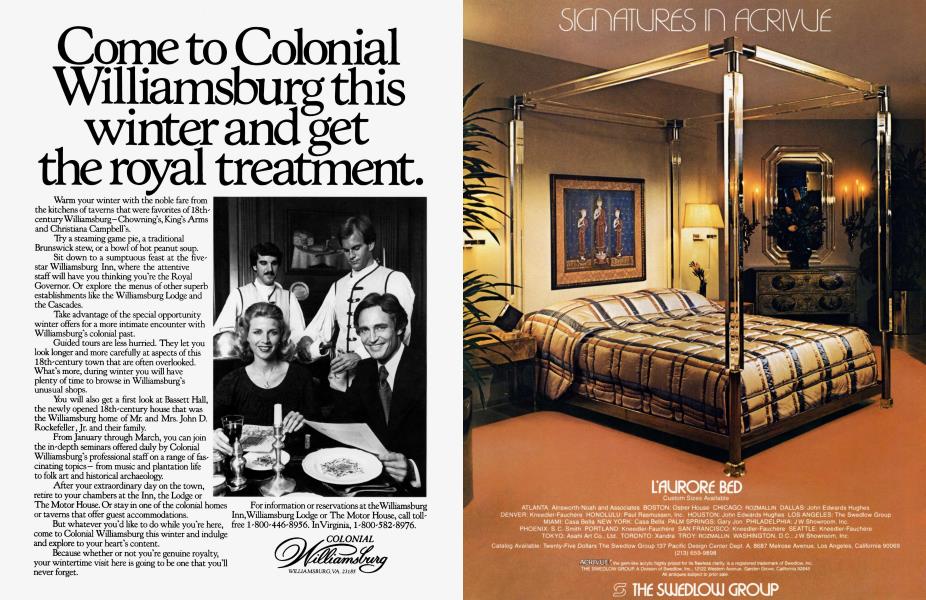 THE SWEDLOW GROUP | Architectural Digest | DECEMBER 1980