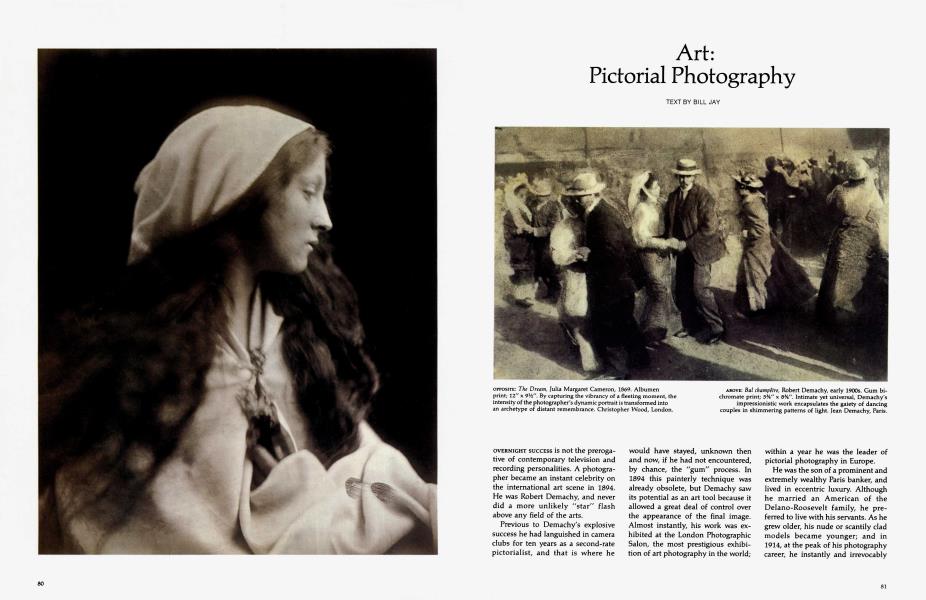 Art: Pictorial Photography | Architectural Digest | JANUARY 1981