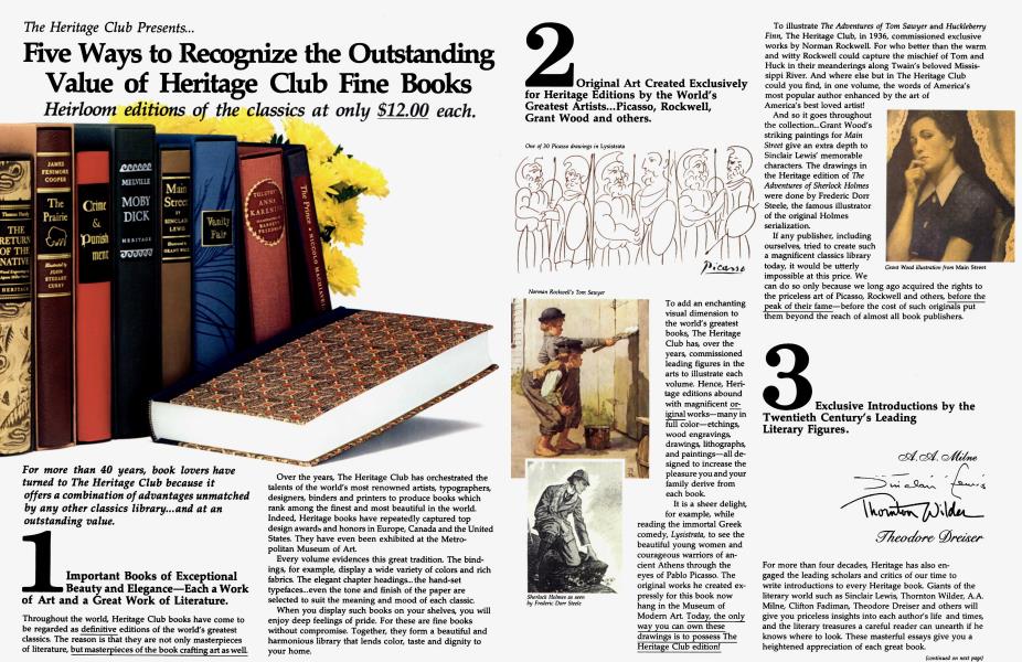 Five Ways to Recognize the Outstanding Value of Heritage Club Fine ...