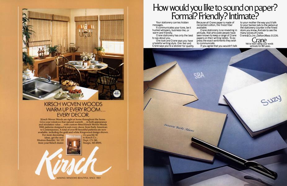 Kirsch | Architectural Digest | MARCH 1981