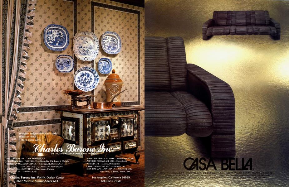 CASA BELLA® | Architectural Digest | MARCH 1981