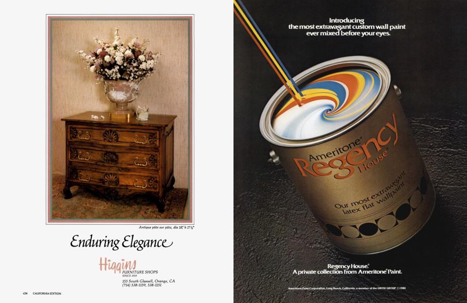 Regency House.® | Architectural Digest | APRIL 1981