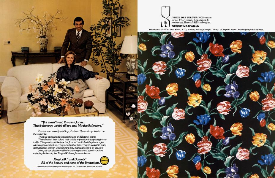 STROHEIM & ROMANN | Architectural Digest | APRIL 1981