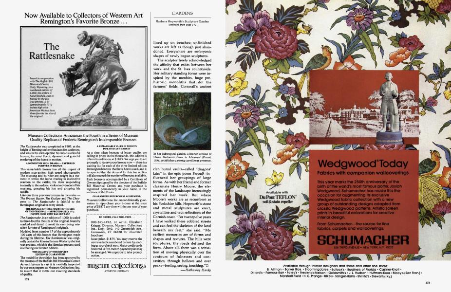 museum collections INC. | Architectural Digest | APRIL 1981