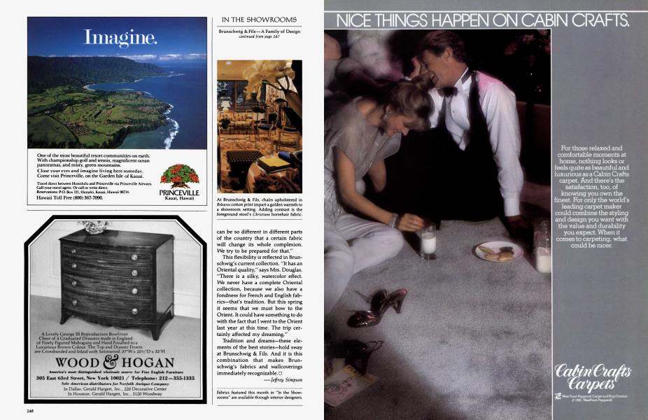 WOOD & HOGAN | Architectural Digest | MAY 1981