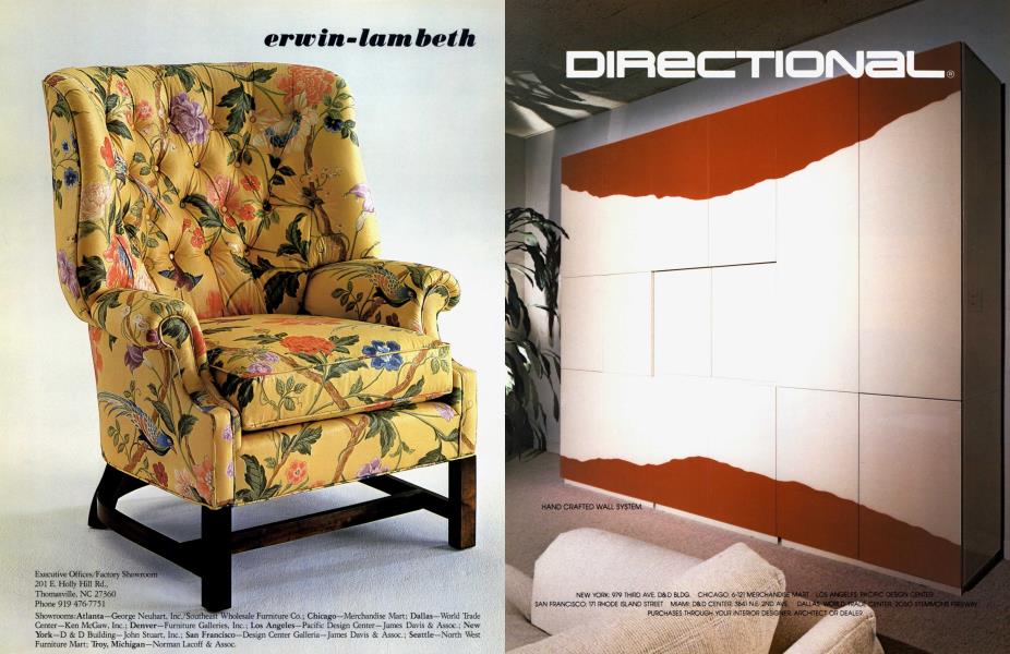 erwin-lambeth | Architectural Digest | MAY 1981