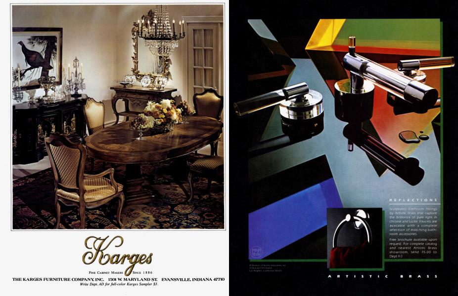 Karges | Architectural Digest | JUNE 1981