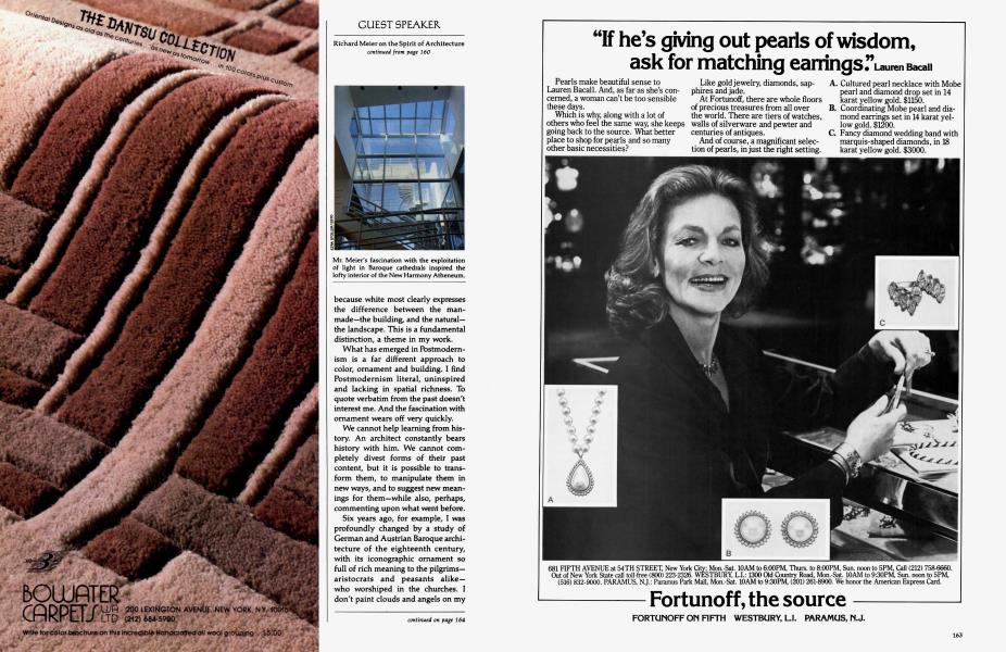 BOWATER CARPETS USA LTD | Architectural Digest | JUNE 1981