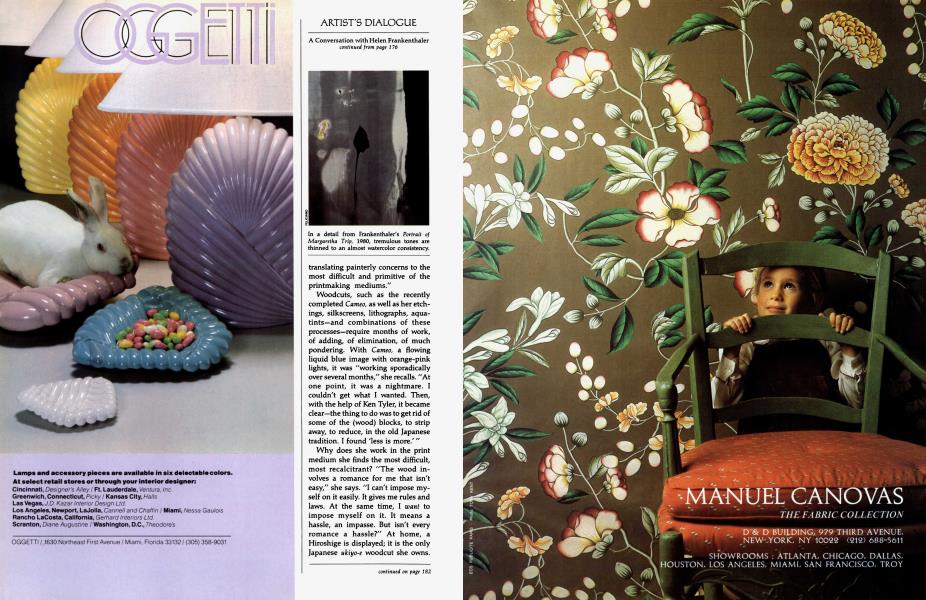 OGGETTI | Architectural Digest | JUNE 1981