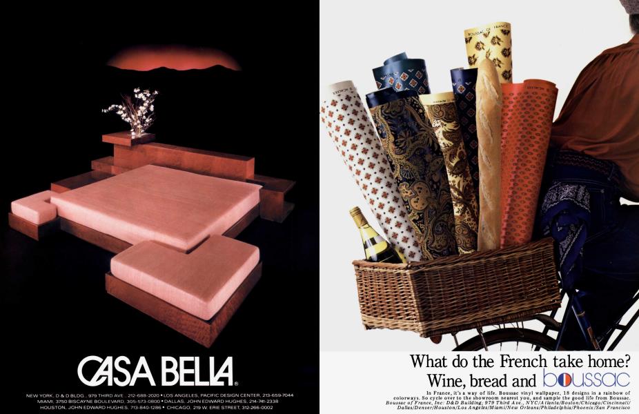 CASA BELLA® | Architectural Digest | AUGUST 1981
