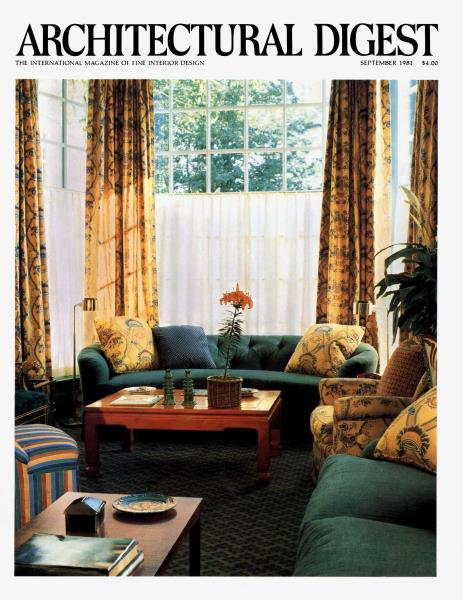 ARCHITECTURAL DIGEST | Architectural Digest | SEPTEMBER 1981