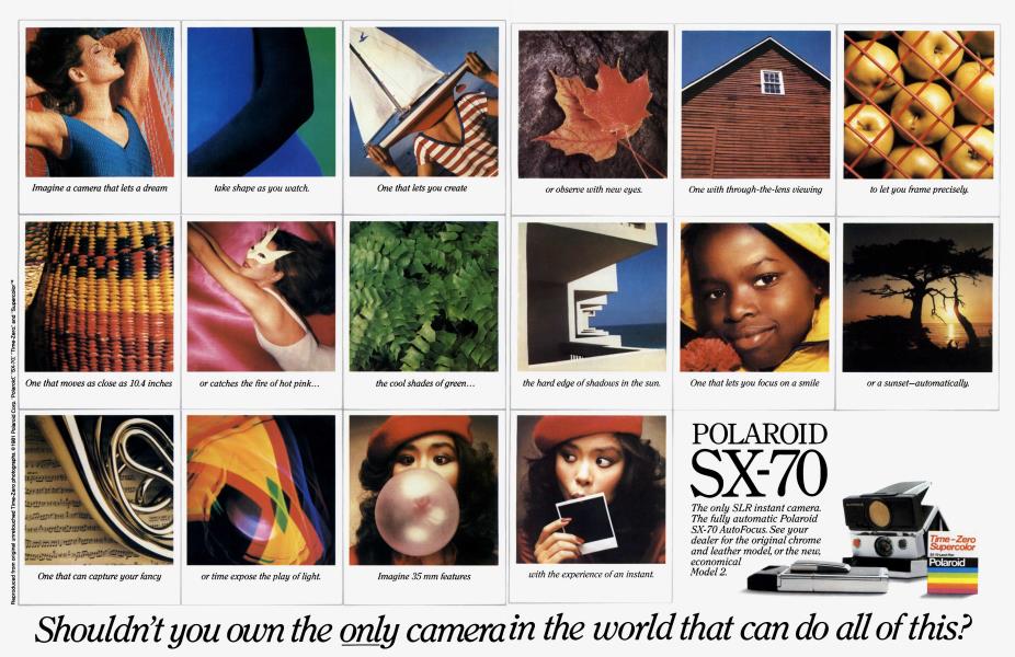 POLAROID SX-70 | Architectural Digest | SEPTEMBER 1981