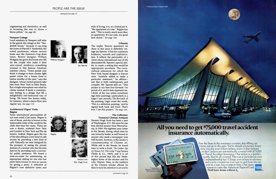 AMERICAN EXPRESS® | Architectural Digest | SEPTEMBER 1981