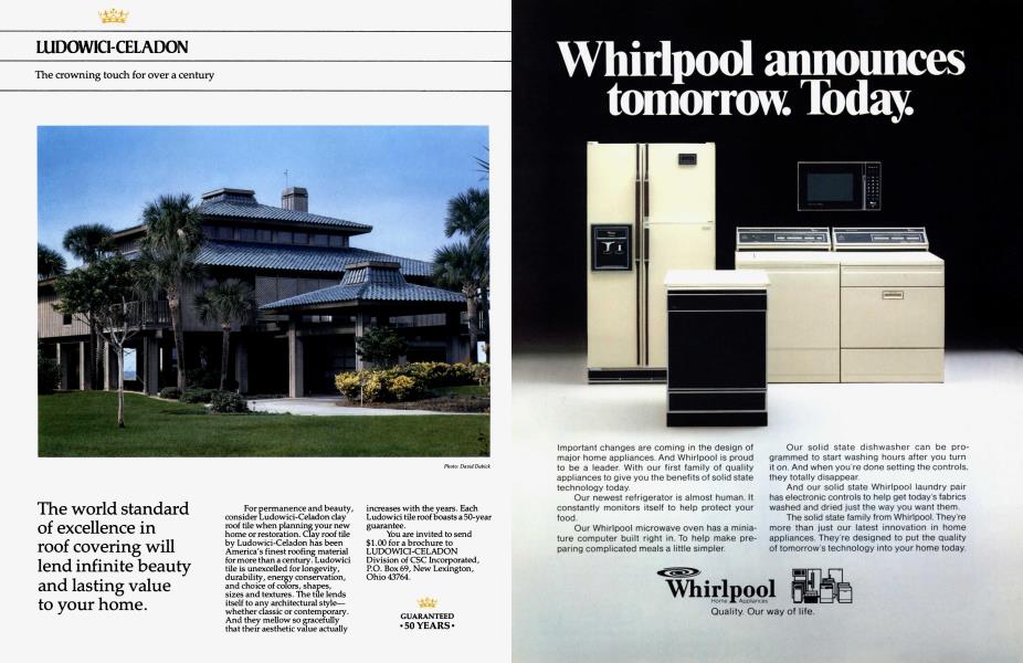 Whirlpool | Architectural Digest | OCTOBER 1981