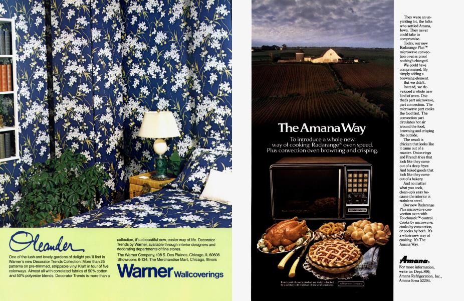 Warner Wallcoverings | Architectural Digest | OCTOBER 1981 Warner Wallcoverings | Architectural Digest | OCTOBER 1981