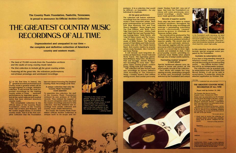 THE GREATEST COUNTRY MUSIC RECORDINGS OF ALL TIME | Architectural ...