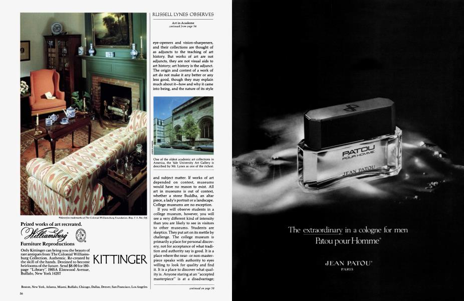 Williamsburg® | Architectural Digest | OCTOBER 1981