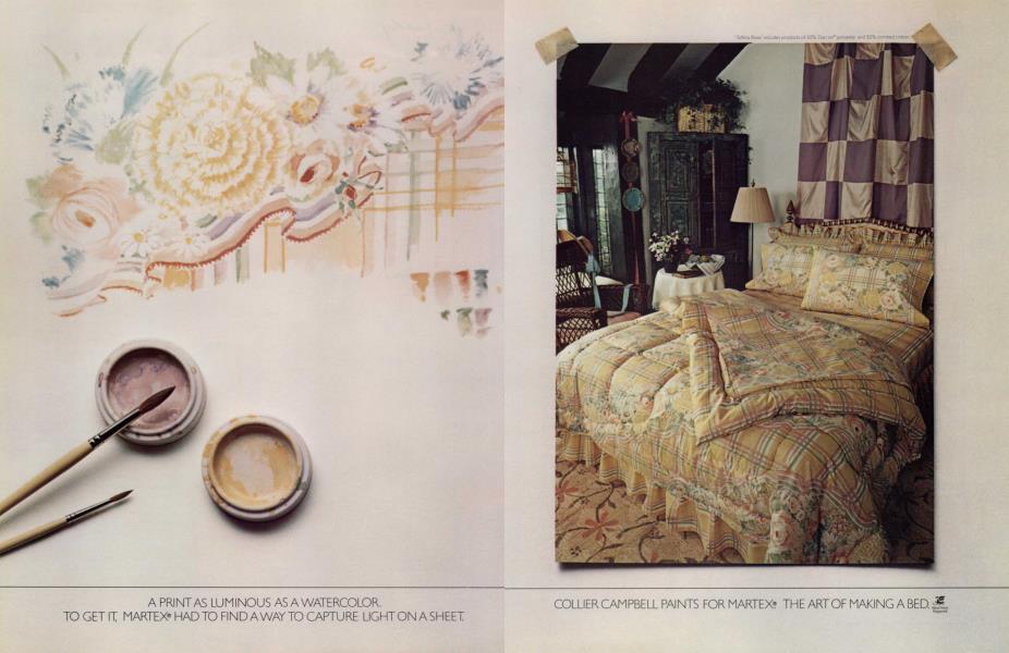 COLLIER CAMPBELL PAINTS FOR MARTEX.® THE ART OF MAKING A BED ...