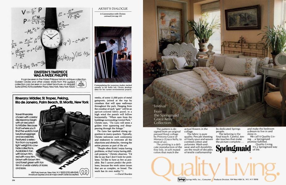 Springmaid® | Architectural Digest | NOVEMBER 1981