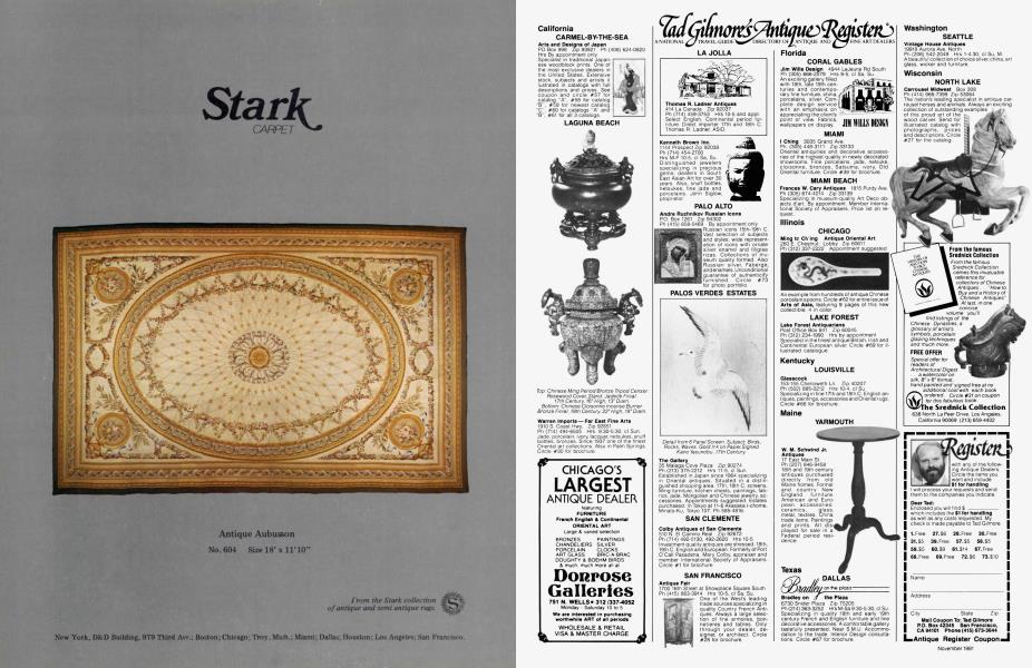Stark CARPET | Architectural Digest | NOVEMBER 1981