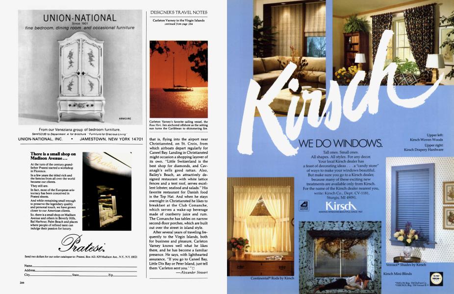 UNION-NATIONAL | Architectural Digest | NOVEMBER 1981