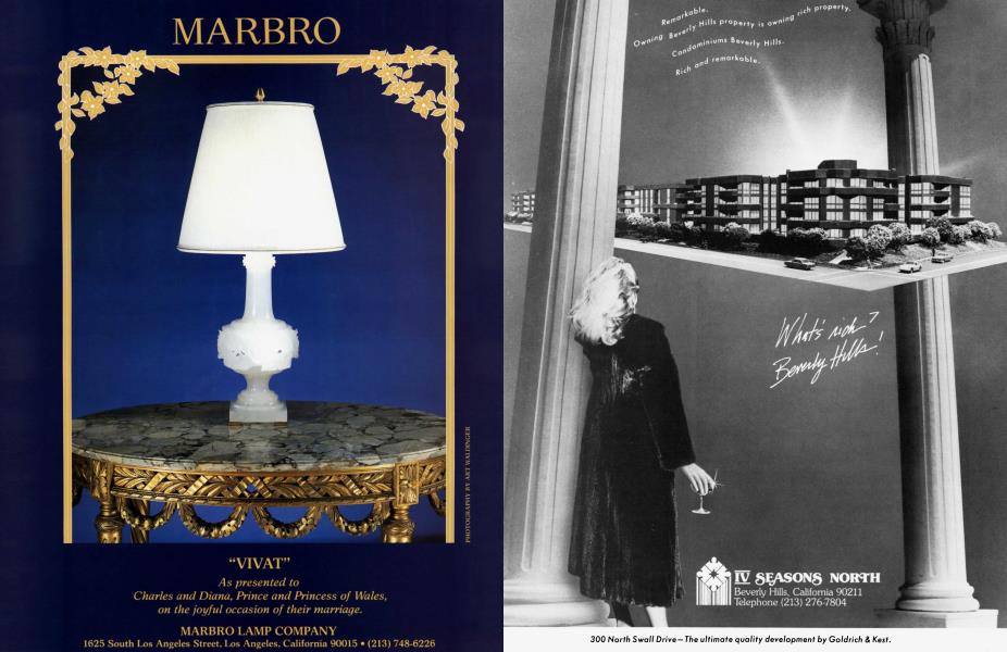 MARBRO | Architectural Digest | NOVEMBER 1981