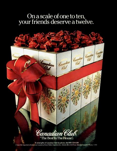 Canadian Club® | Architectural Digest | NOVEMBER 1981