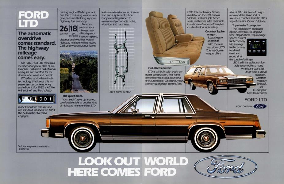 Ford | Architectural Digest | NOVEMBER 1981