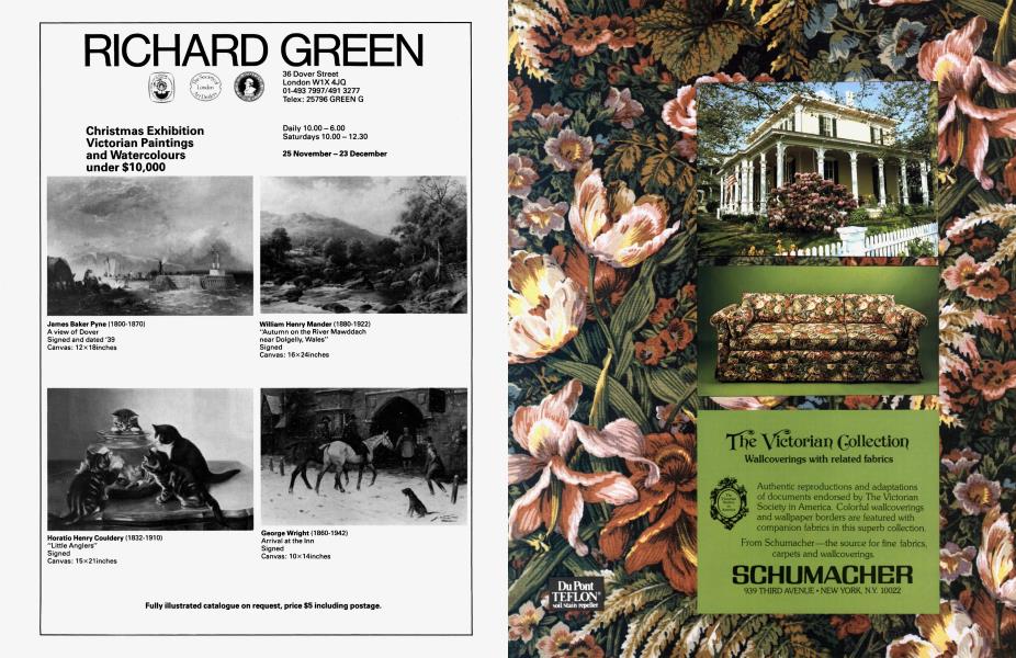 RICHARD GREEN | Architectural Digest | DECEMBER 1981