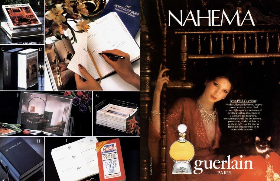 NAHEMA | Architectural Digest | DECEMBER 1981