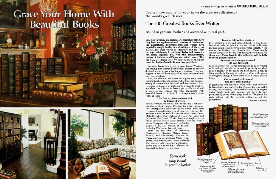 ARCHITECTURAL DIGEST-Grace Your Home With Beautiful Books ...