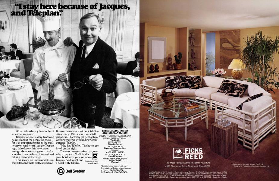 FICKS REED® | Architectural Digest | FEBRUARY 1982