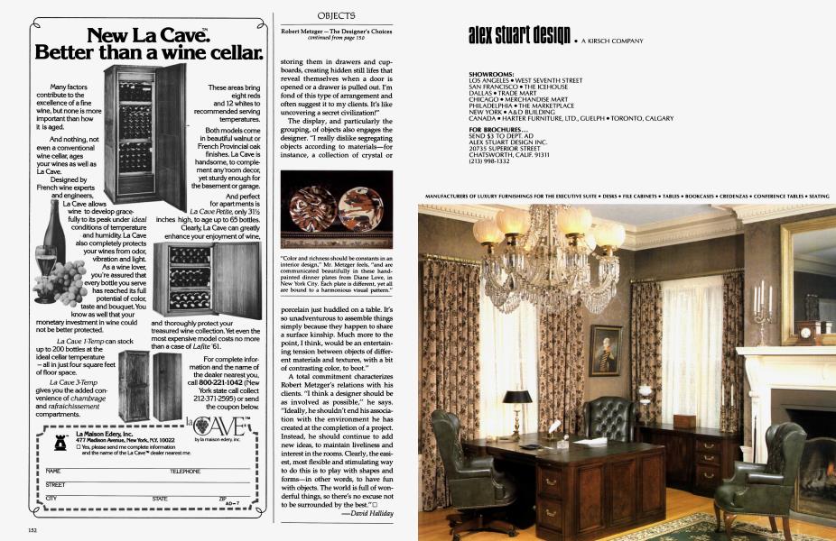 Alex Stuart Design | Architectural Digest | JULY 1982