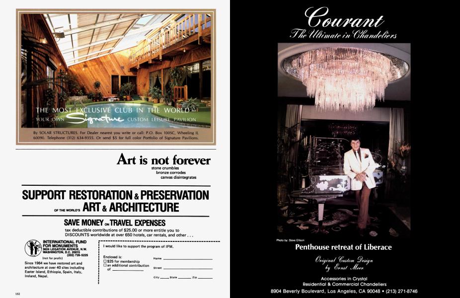 Signature | Architectural Digest | AUGUST 1982