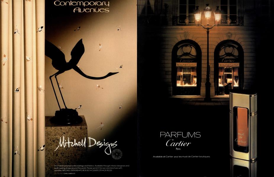 Mitchell Designs | Architectural Digest | SEPTEMBER 1982