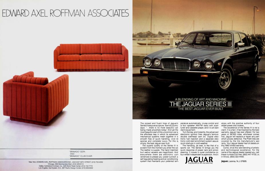 Edward Axel Roffman Associates | Architectural Digest | SEPTEMBER 1982