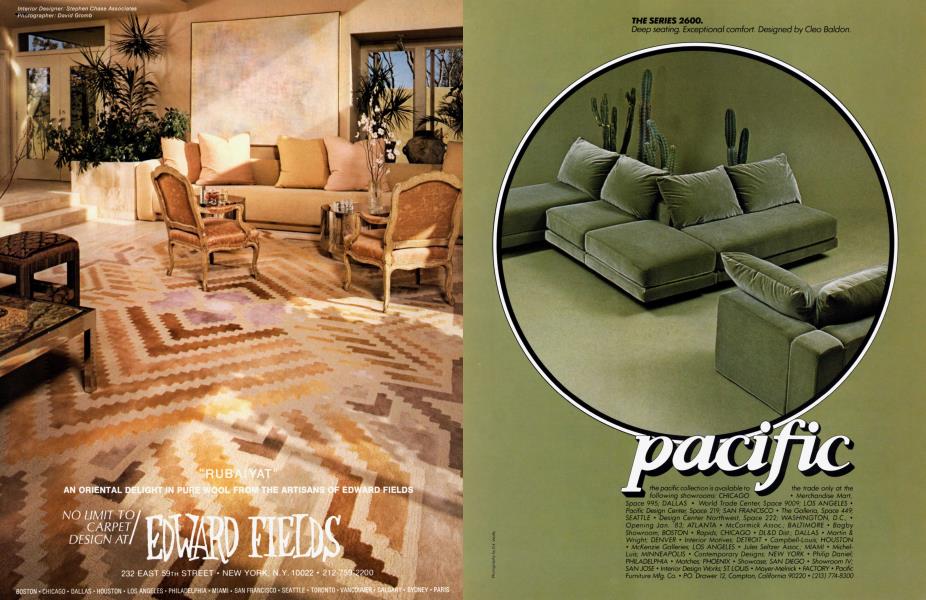 Johnson Matthey Time | Architectural Digest | OCTOBER 1982