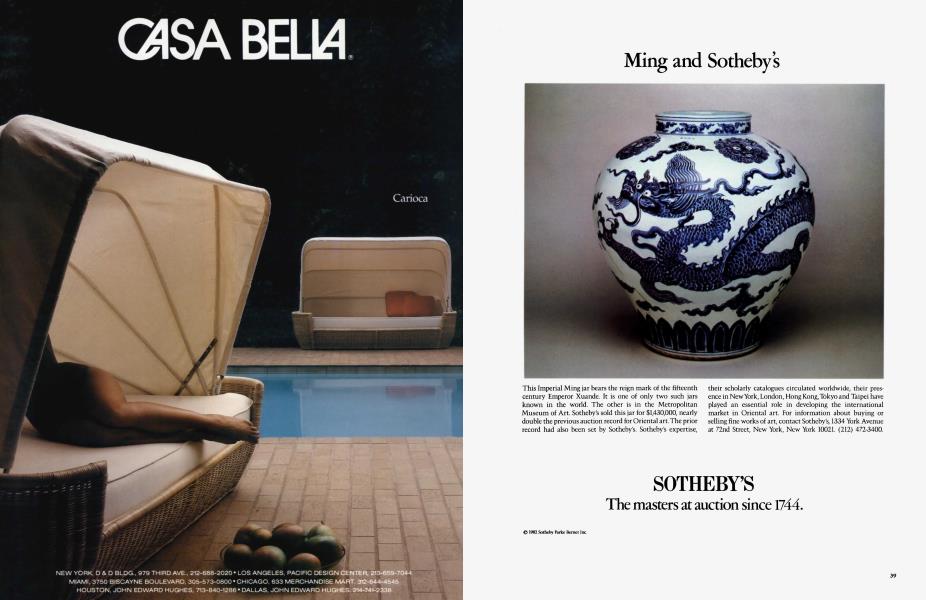 Casa Bella® | Architectural Digest | NOVEMBER 1982