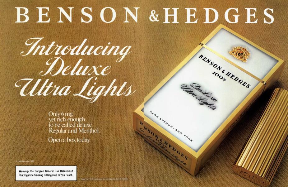 Benson & Hedges | Architectural Digest | NOVEMBER 1982