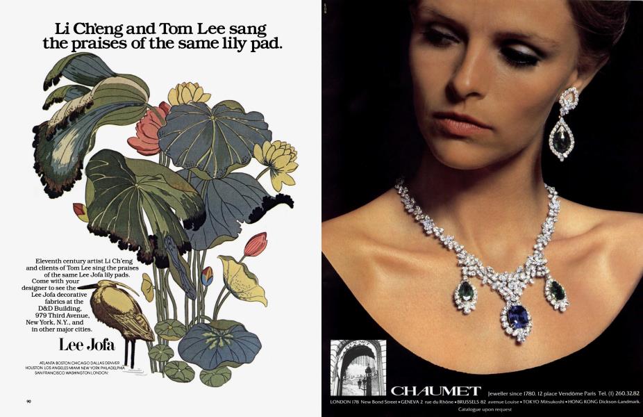 Lee Jofa | Architectural Digest | NOVEMBER 1982