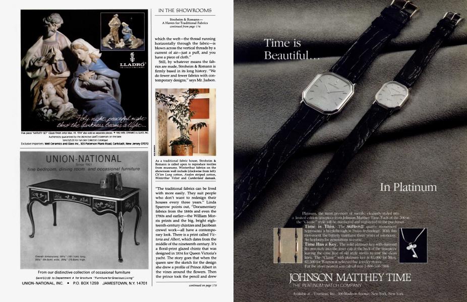 Union-National | Architectural Digest | DECEMBER 1982