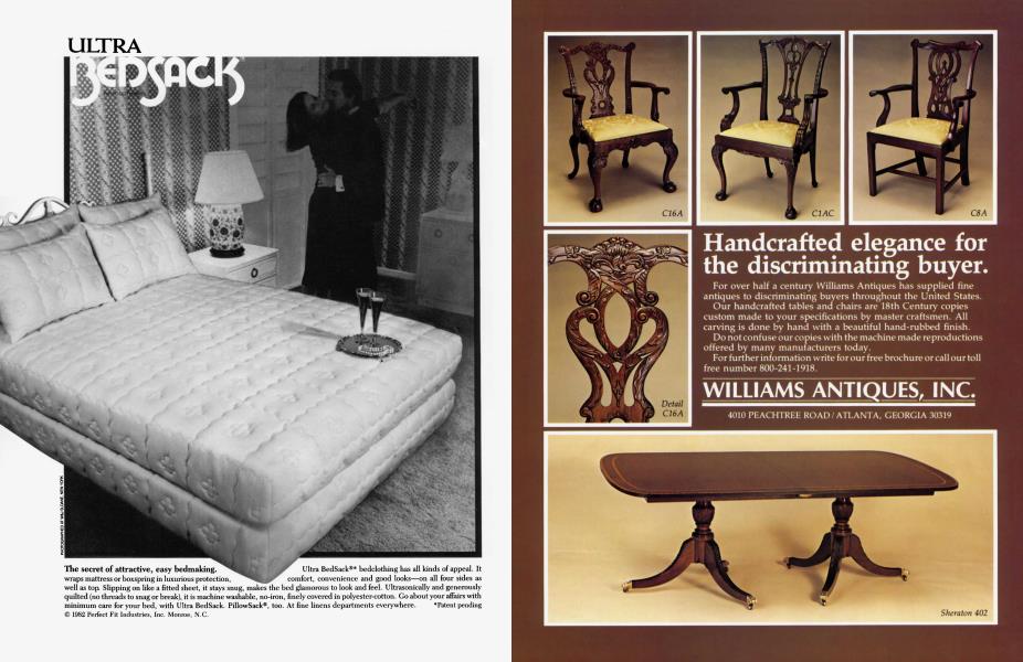 Ultra Bedsack® | Architectural Digest | DECEMBER 1982